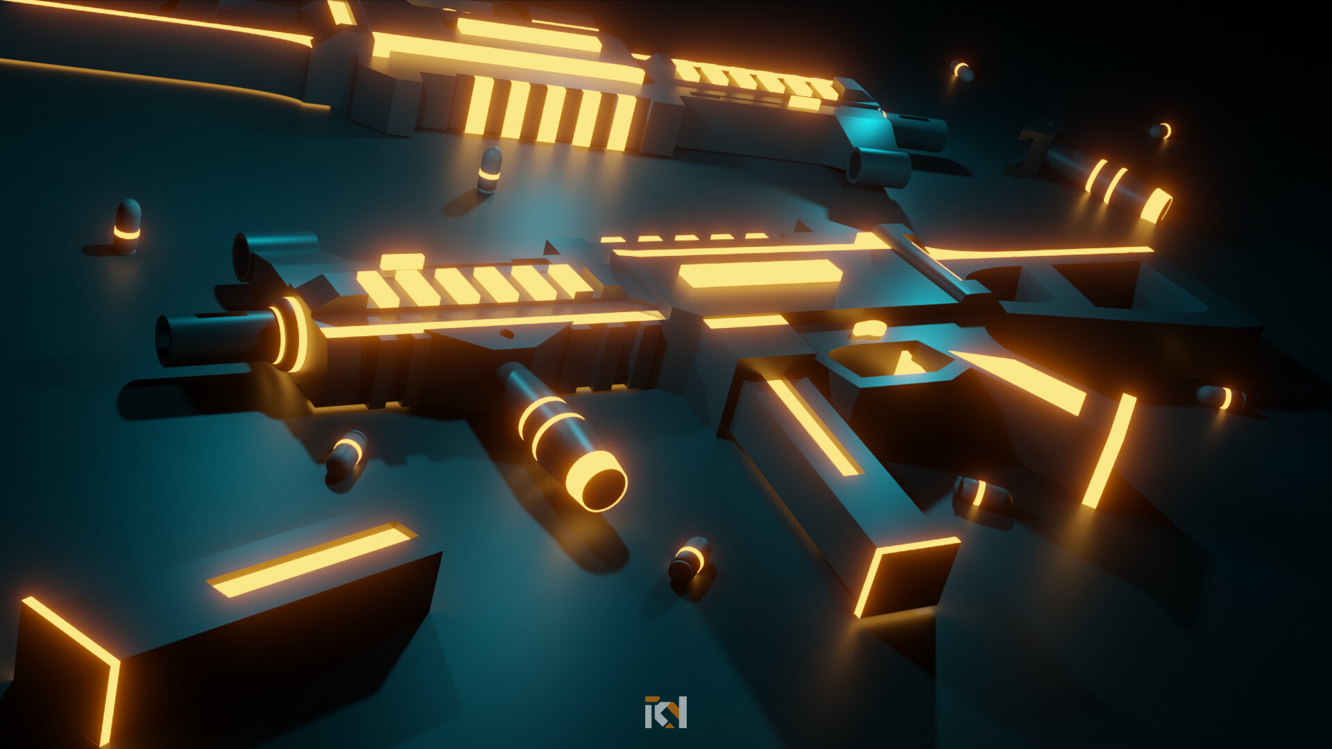 ArtStation - UMP 45 - Edition Energy