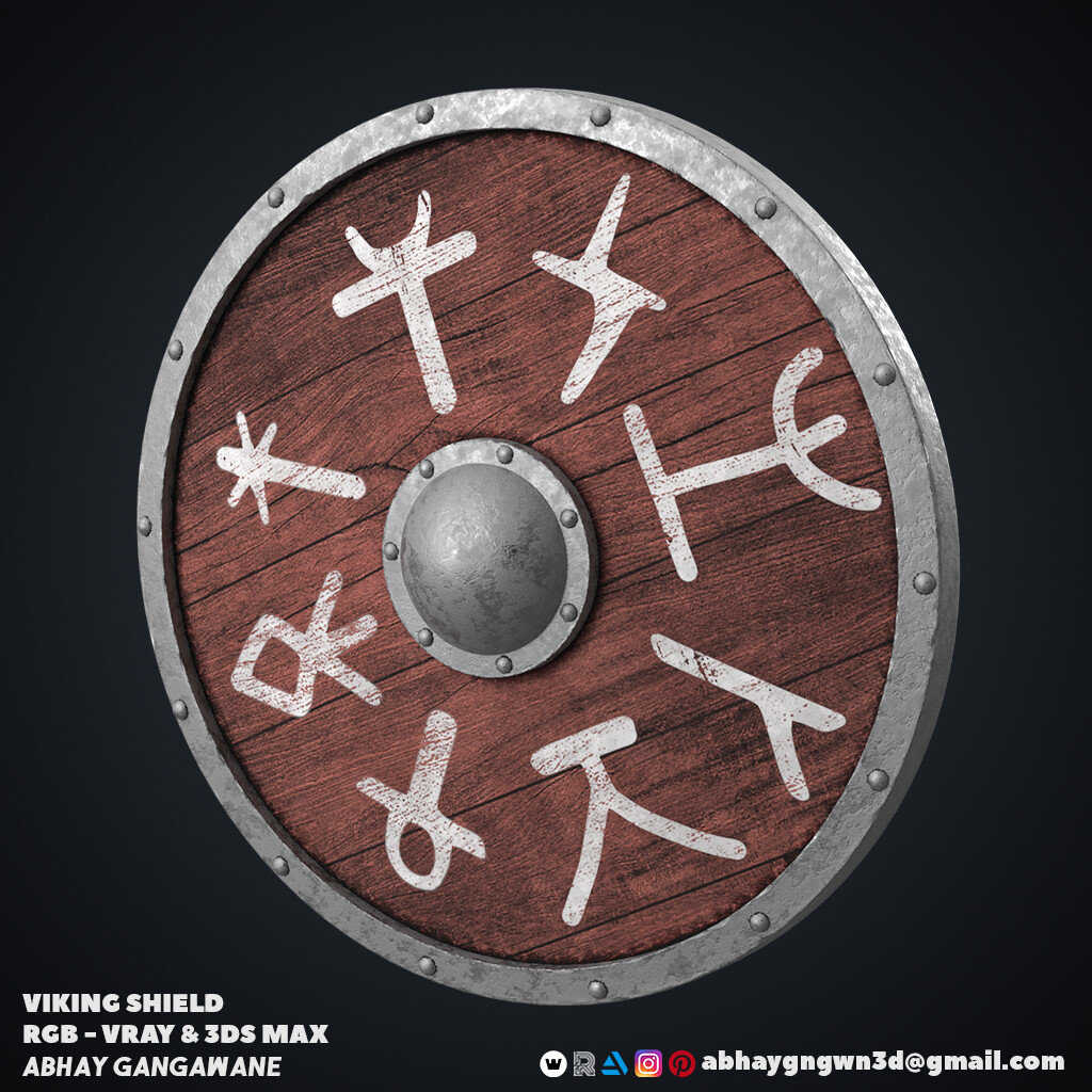 ArtStation - VIKING SHIELD