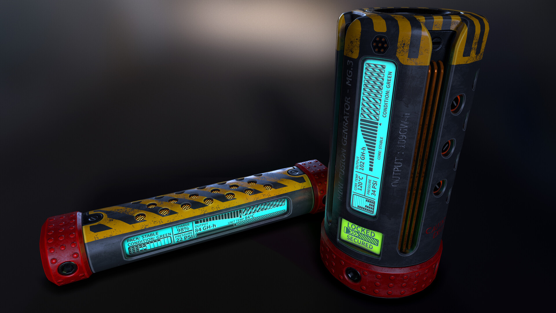 ArtStation - Animated Power Cores