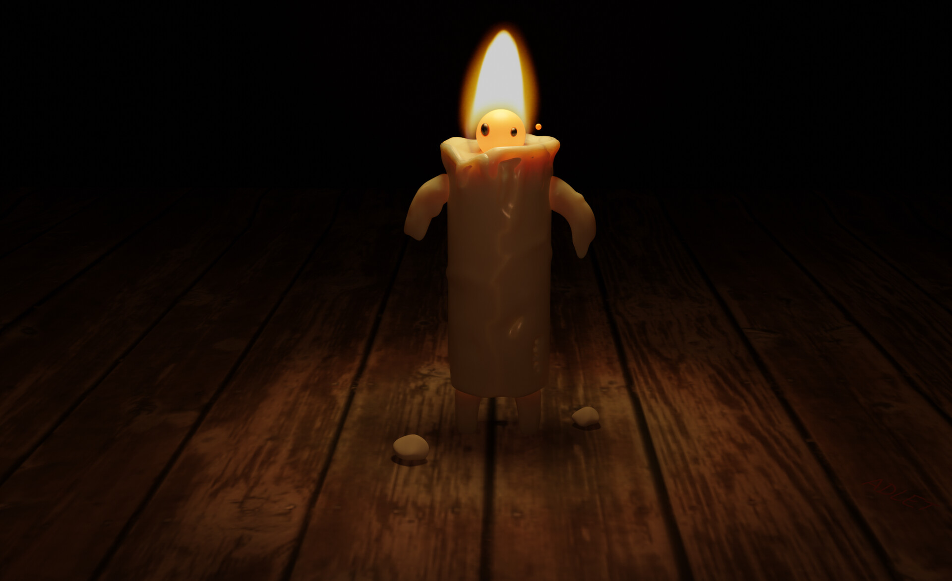 ArtStation - Candle Boy