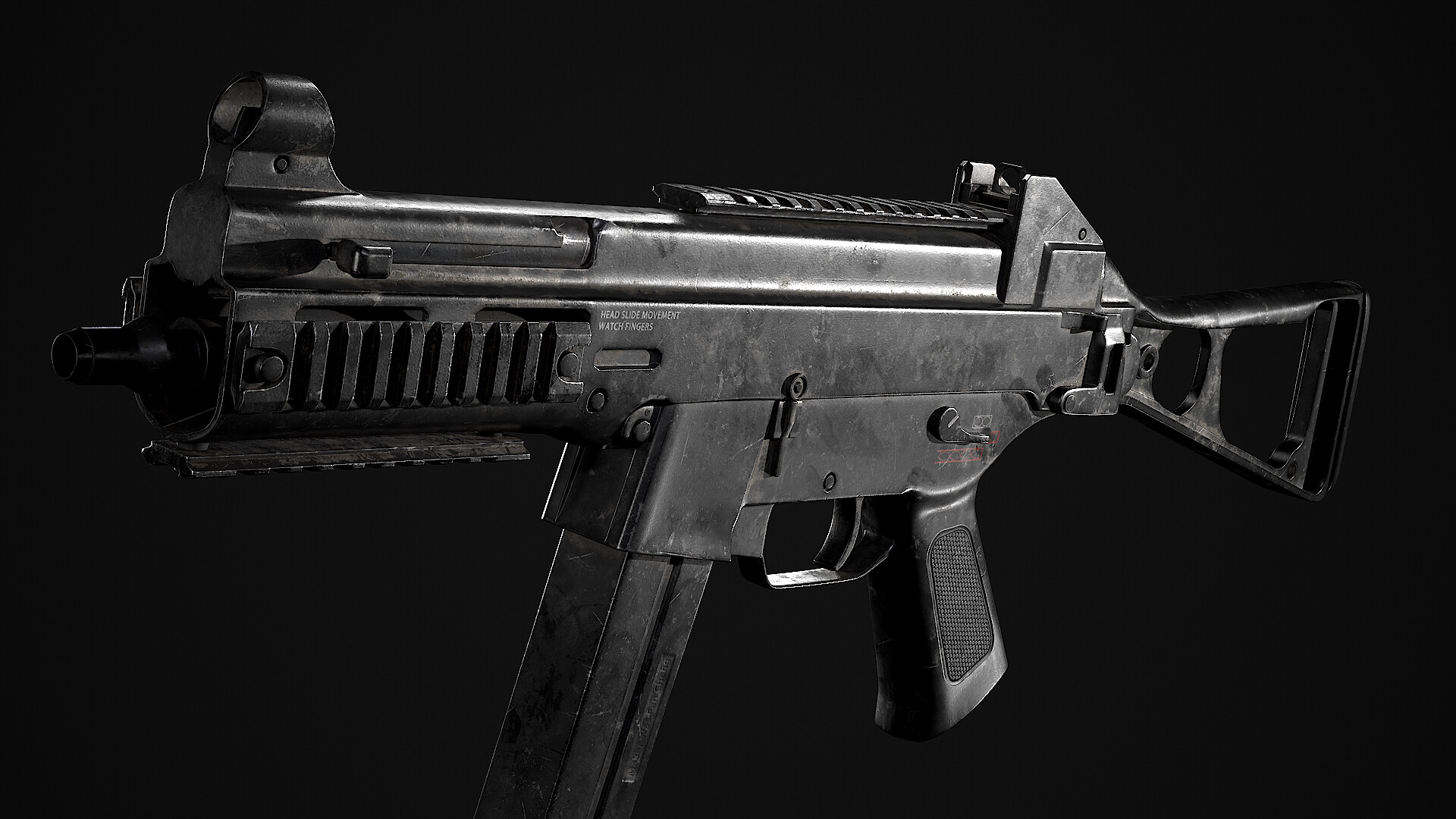 ArtStation - UMP45完成稿！