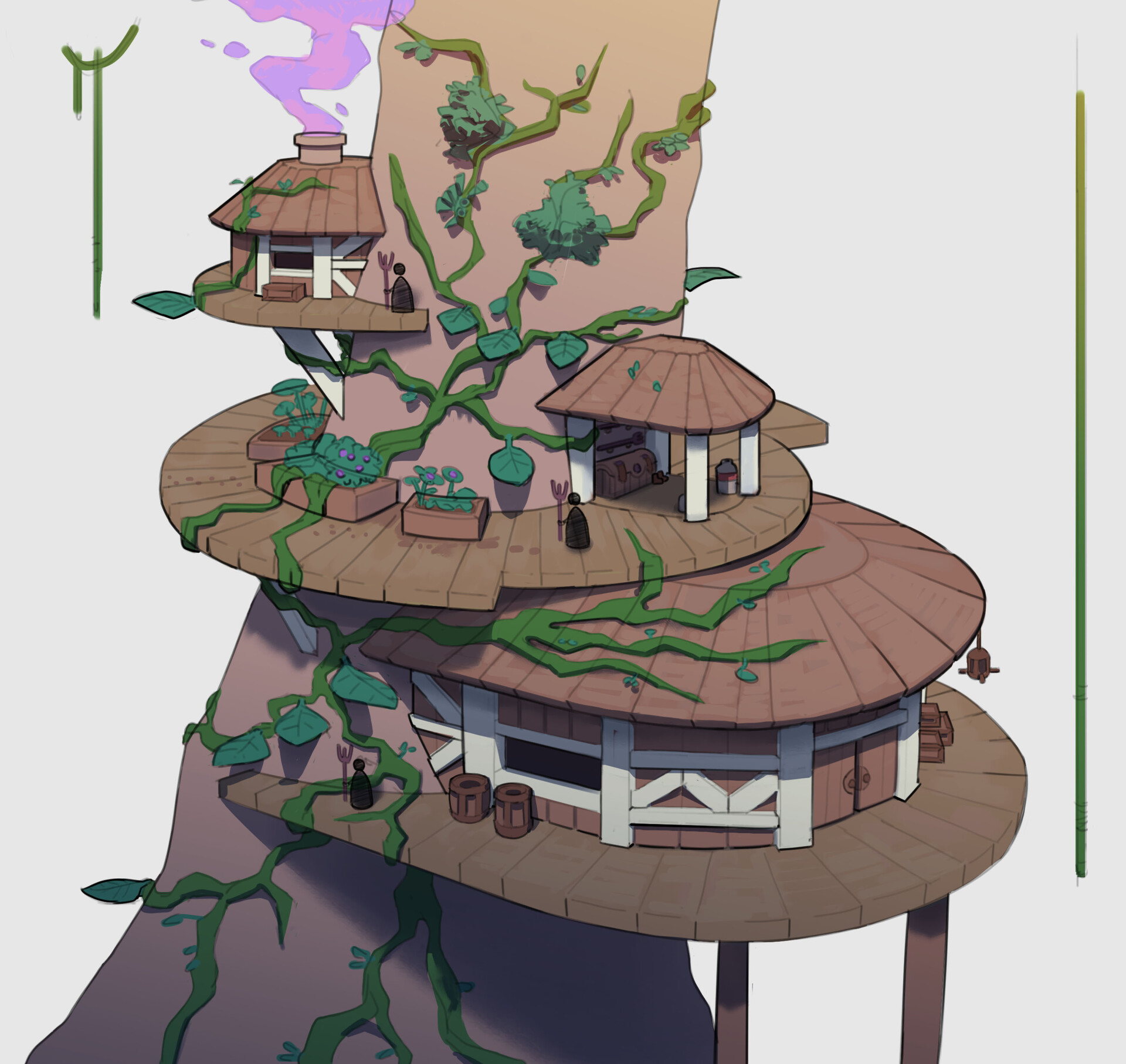 ArtStation - treehouse