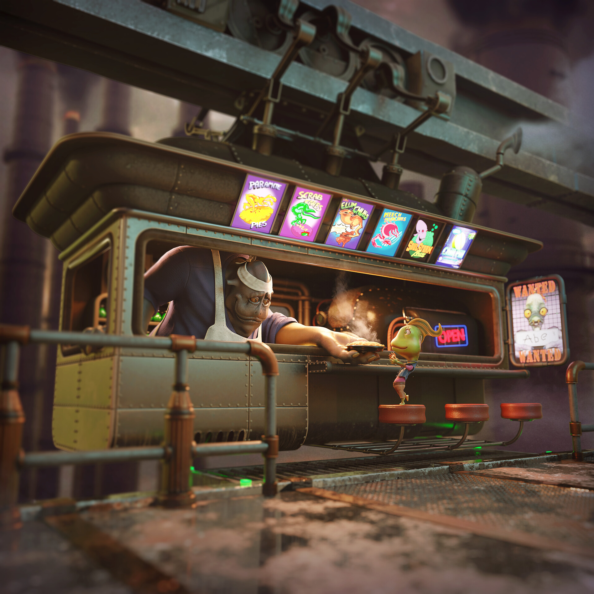 ArtStation - Slice of The Oddworld