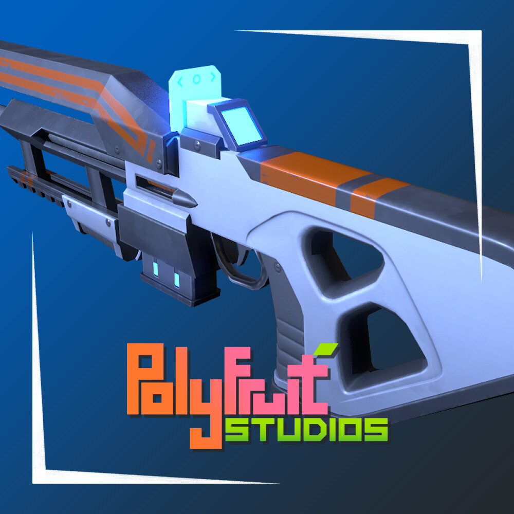 ArtStation - Assault Rifle - Sci-Fi Weapon Pack