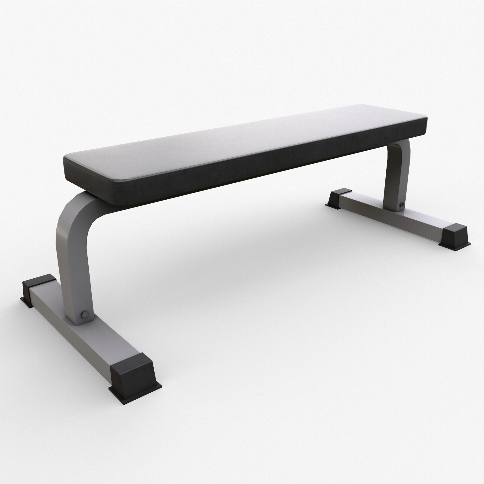 ArtStation - PBR Flat Dumbbell Seat Bench Press