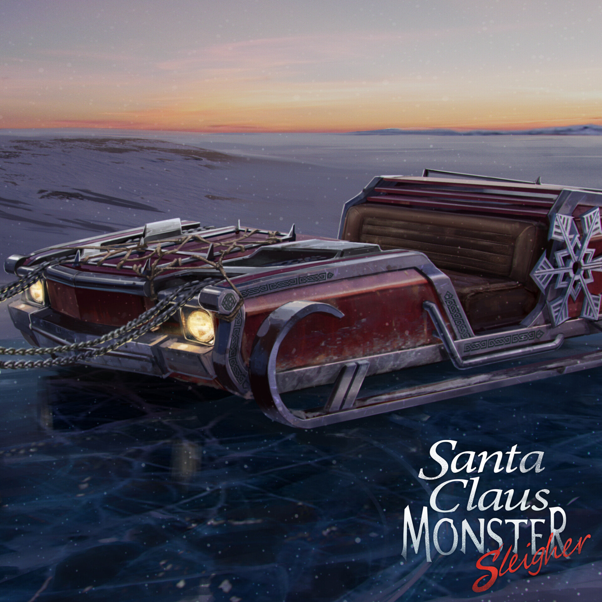 Rob Brunette - Santa Claus Monster Sleigher - Santa's Sleigh