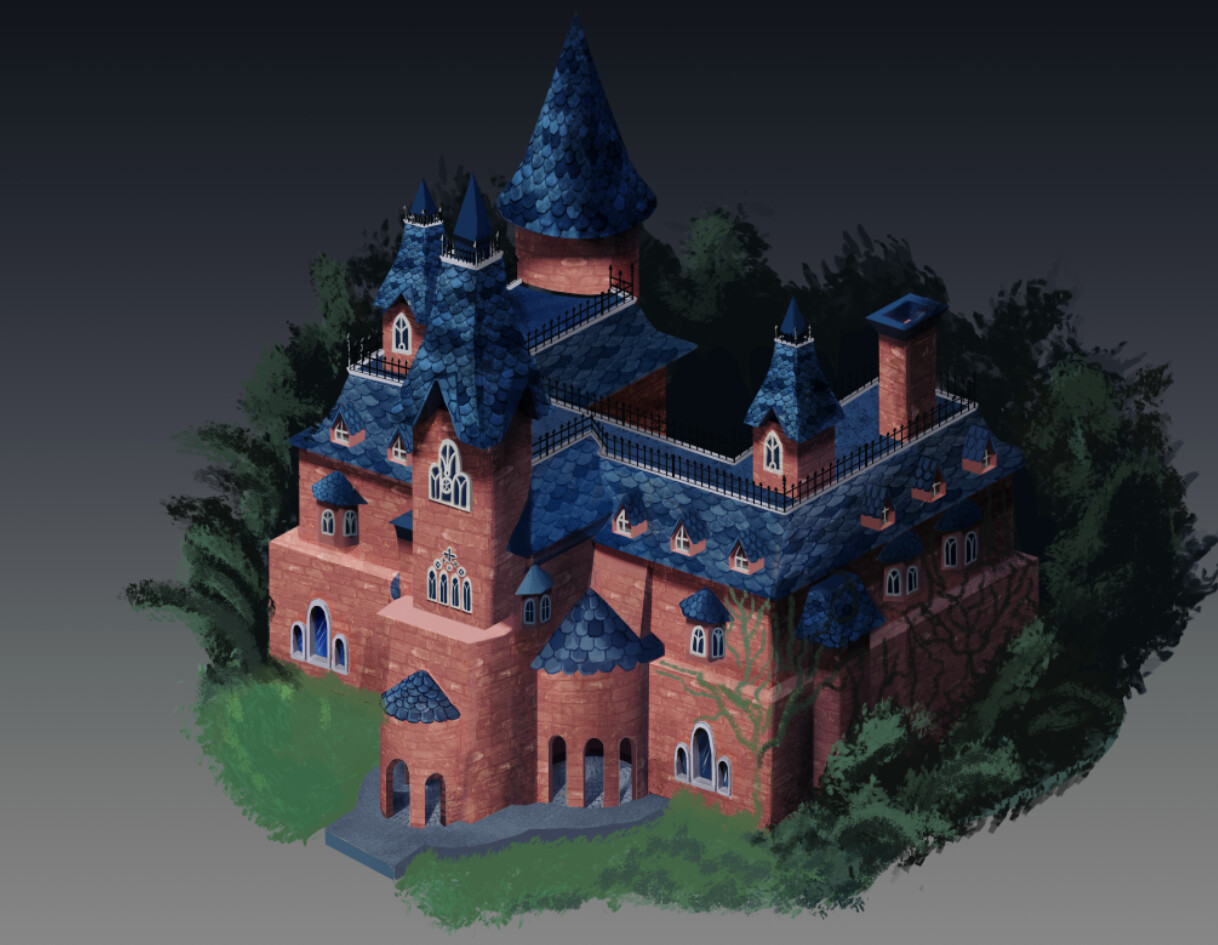 ArtStation - Gothic Manor