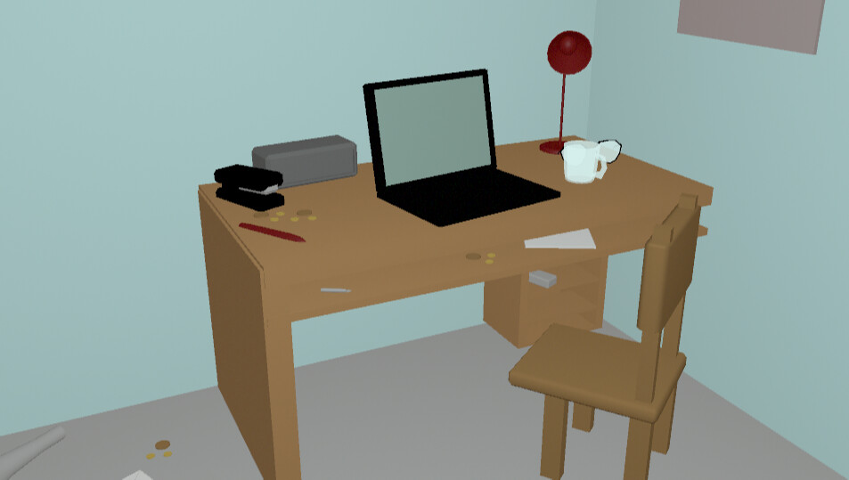 ArtStation - Student Room