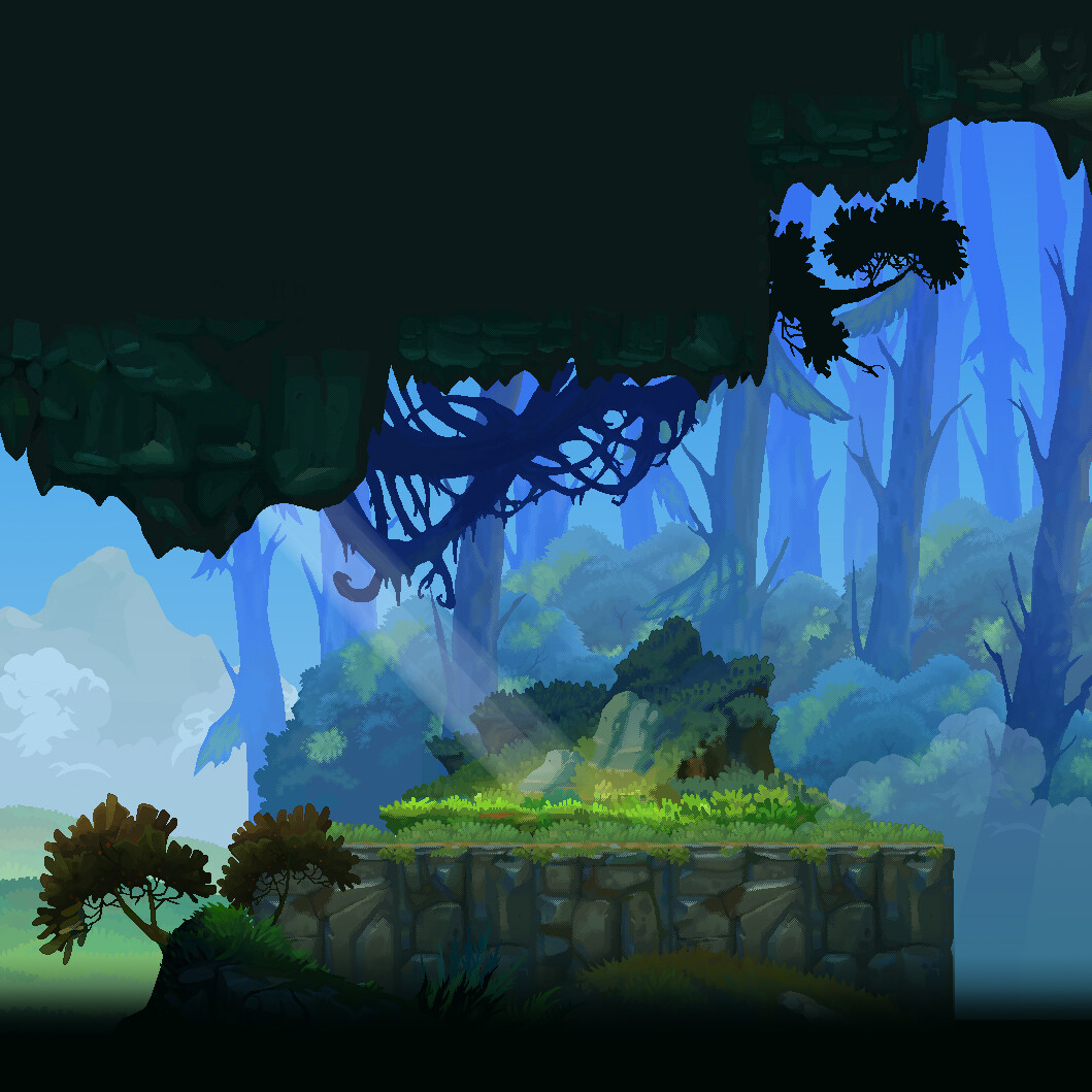 ArtStation - Pixel PlopSaga-Forest