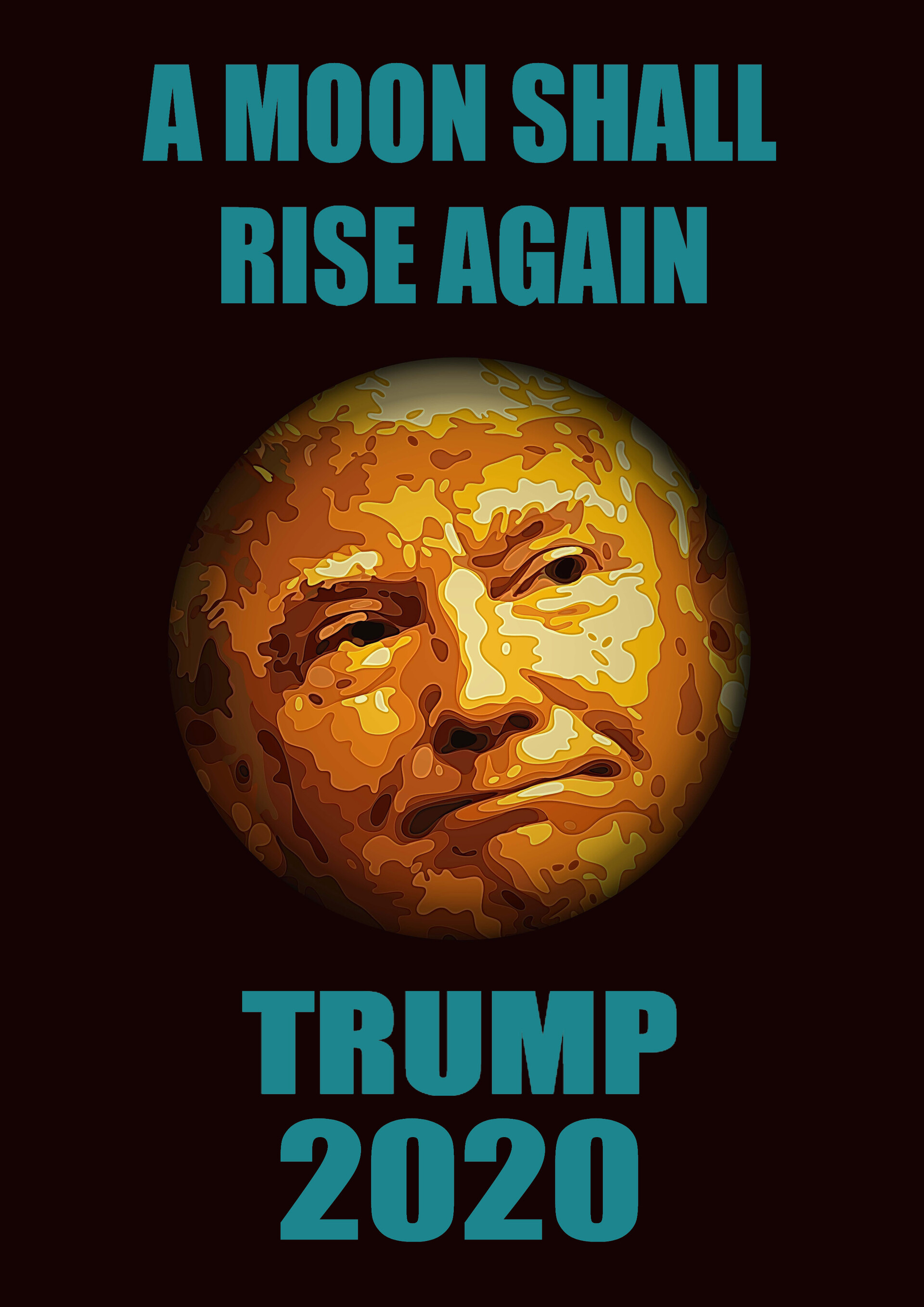 ArtStation - Trump Moon. Boho.