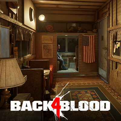 ArtStation - Back 4 Blood - RV Safehouse