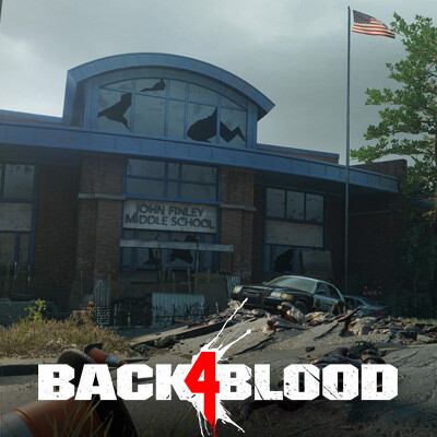 ArtStation - Back 4 Blood - School Access