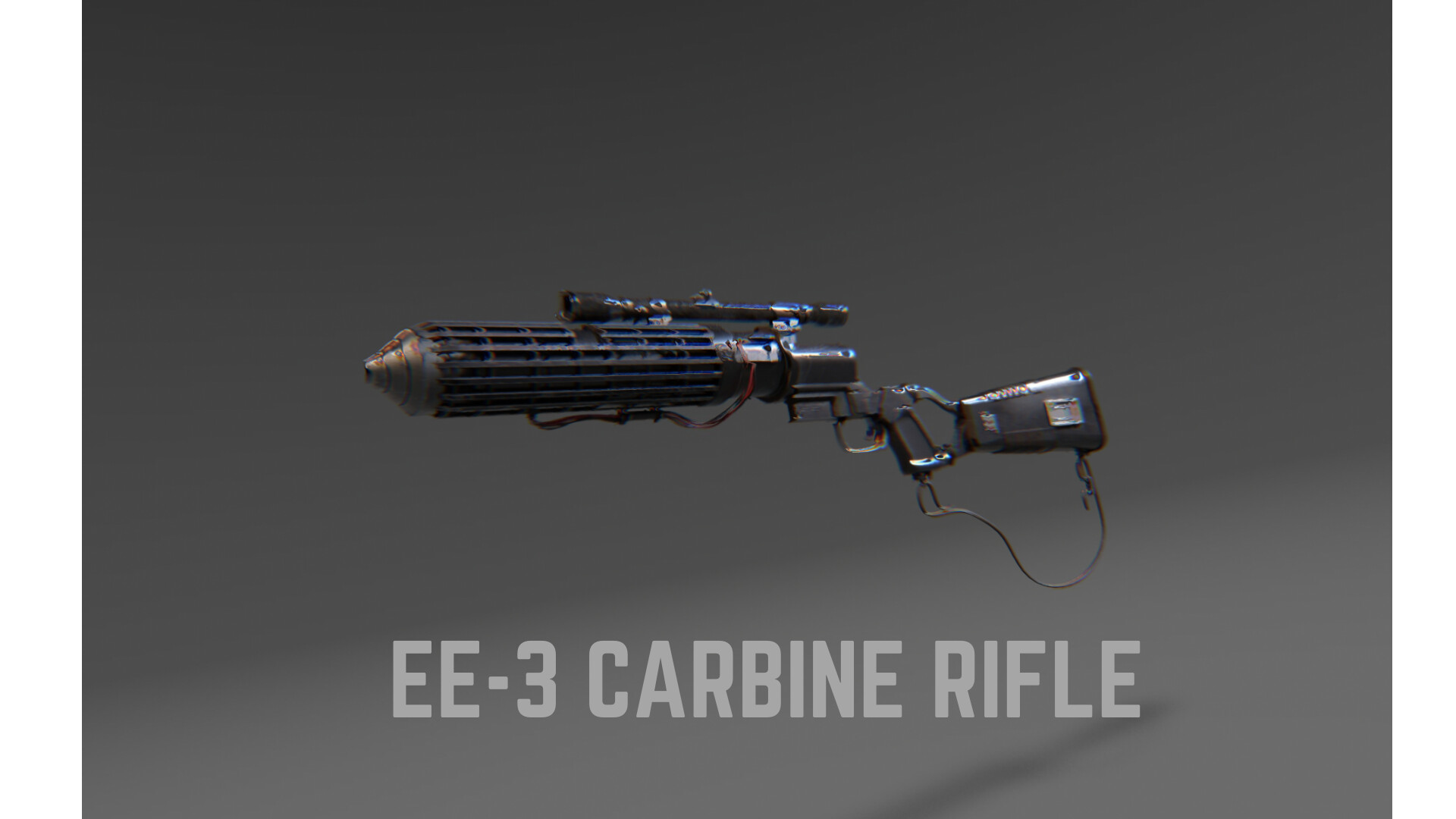 ArtStation - EE-3 Carbine Rifle Blaster.