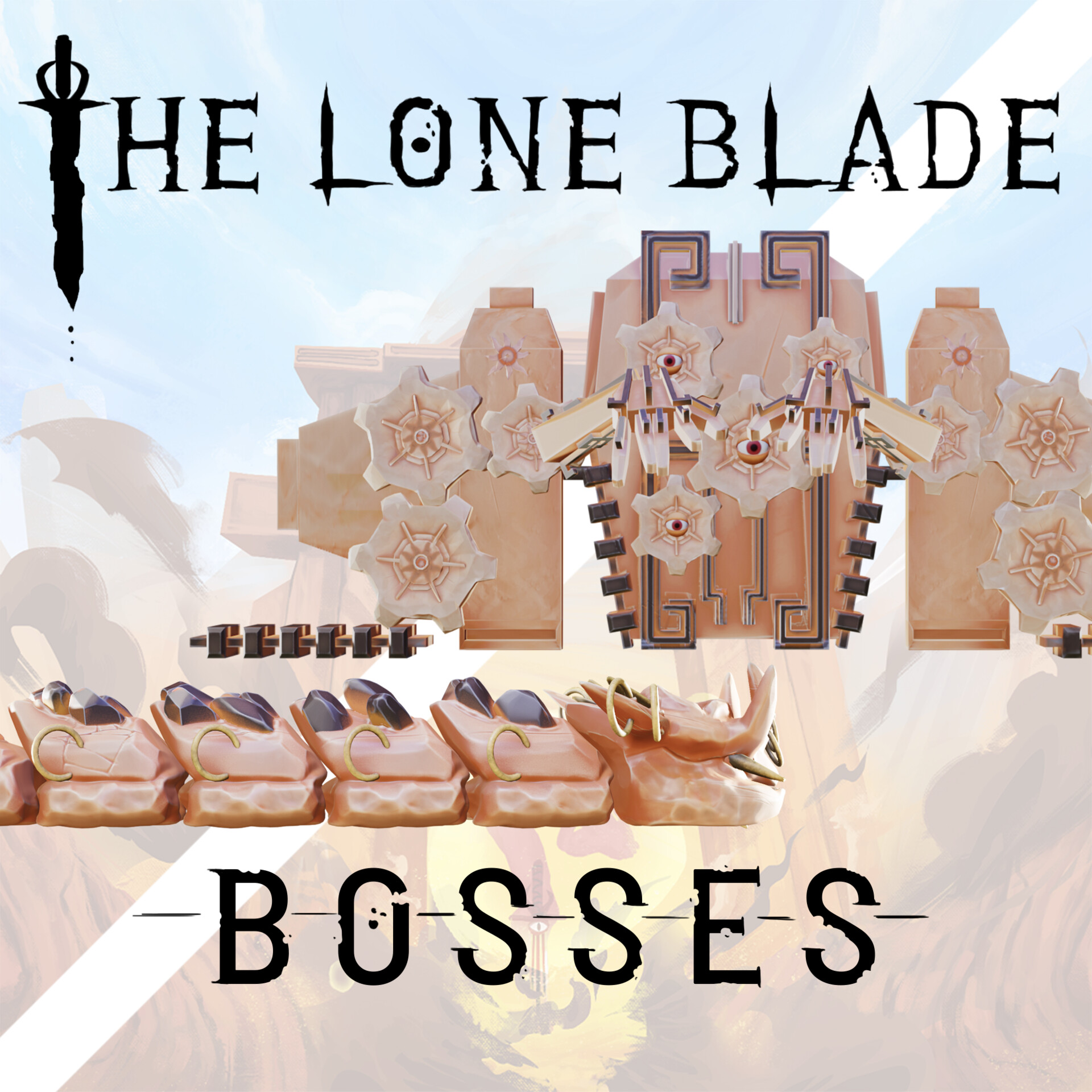 ArtStation - Bosses From The Lone Blade