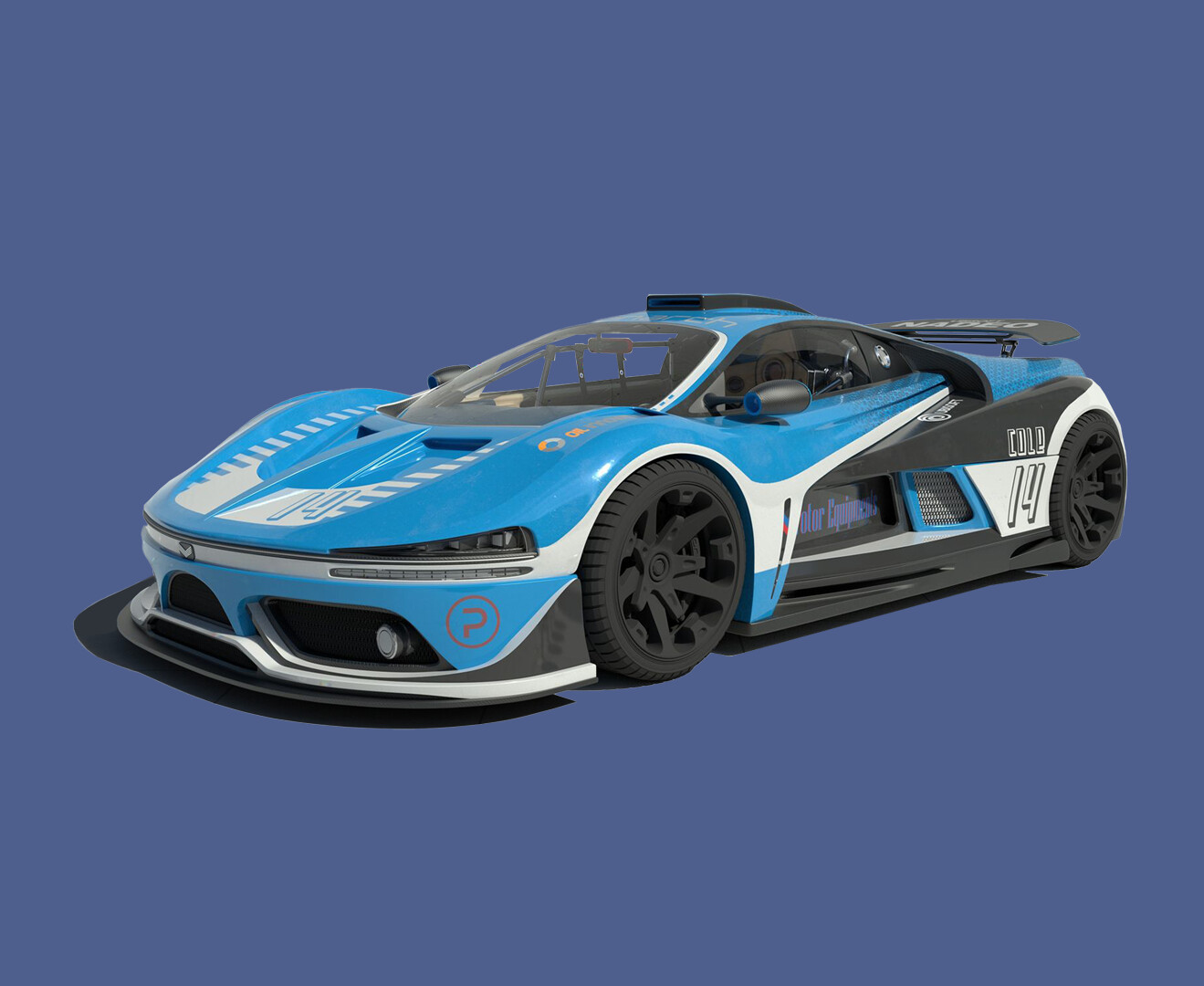 ArtStation - Time Rivals Car Rig