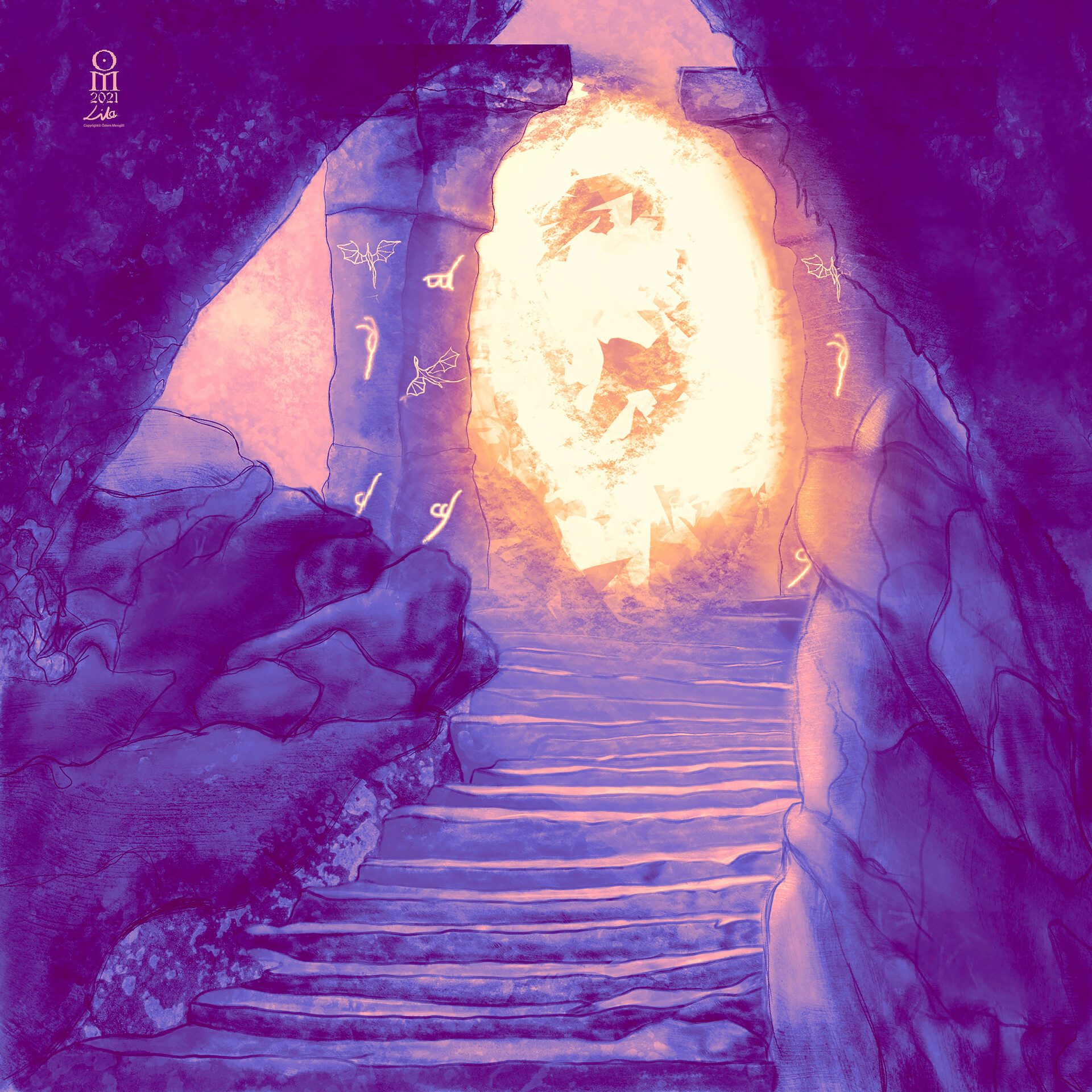 ArtStation - Ancient World's Dragon Gate