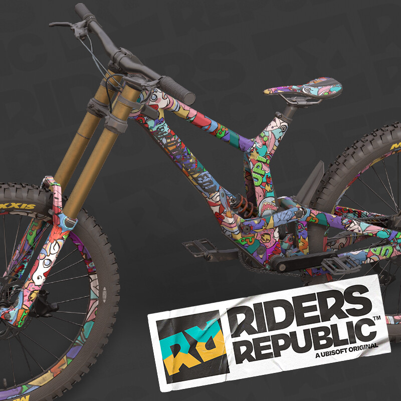 ArtStation - Riders Republic: Decalmaster