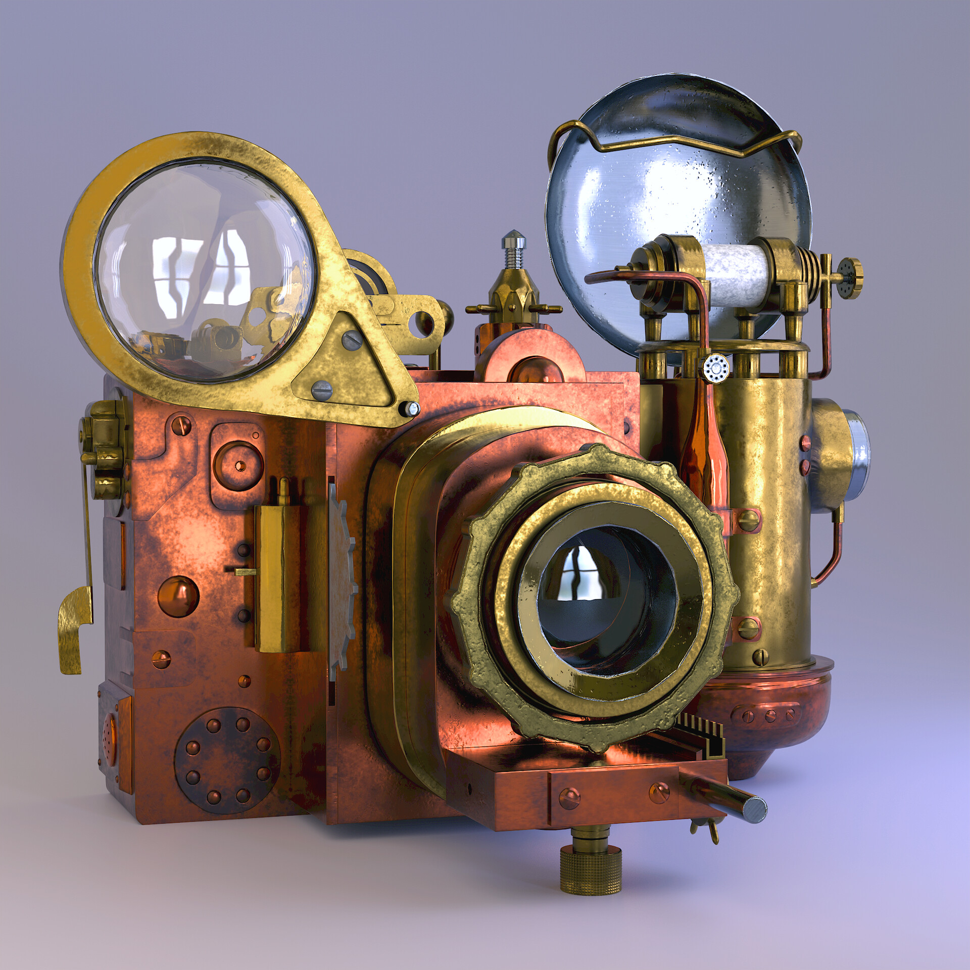 ArtStation - Steampunk Camera