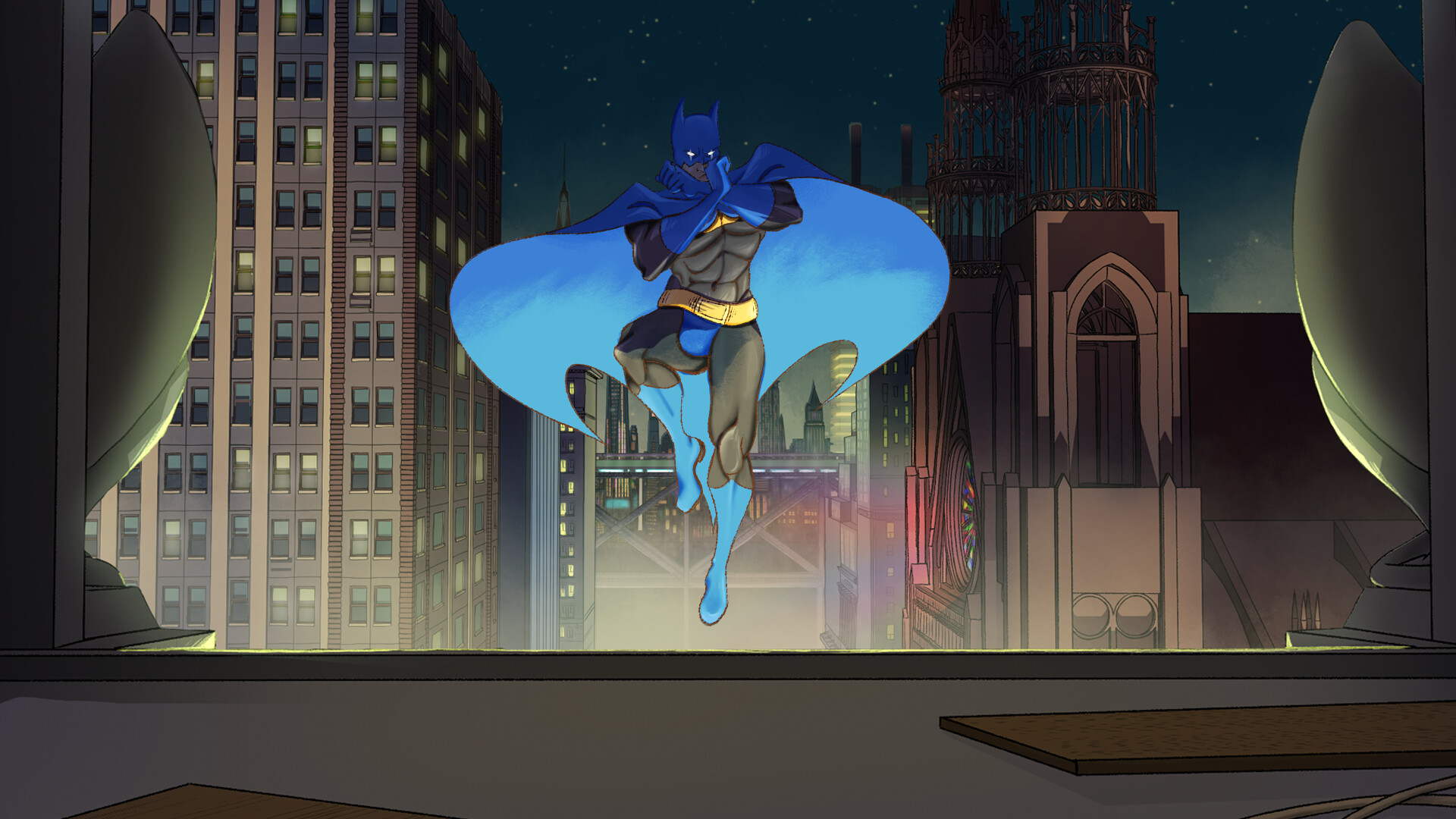 ArtStation - Batman in Gotham Animation