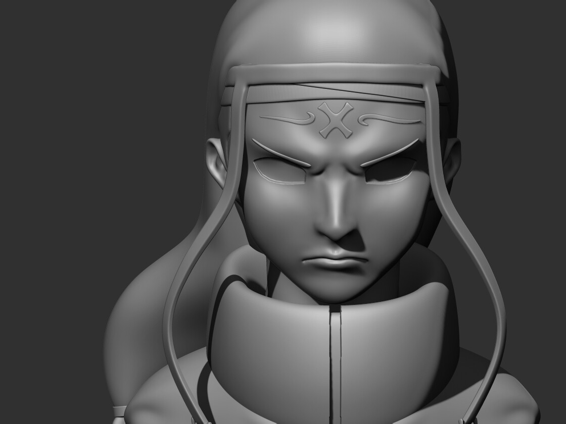 ArtStation - NEJI HYUGA CURSED SEAL