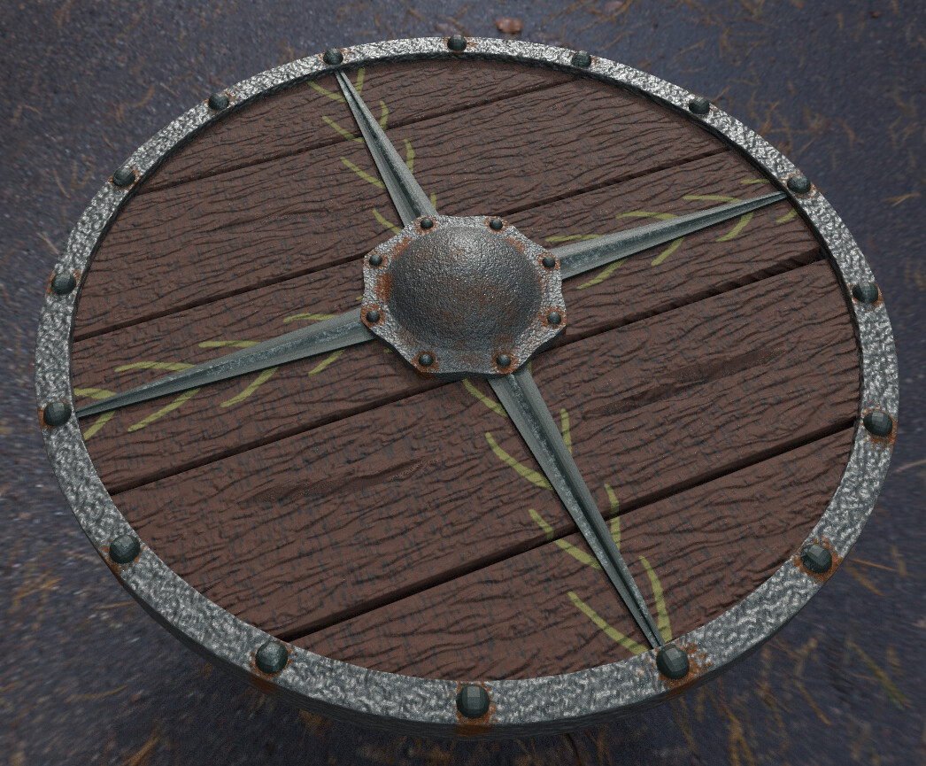 ArtStation - Viking Shield