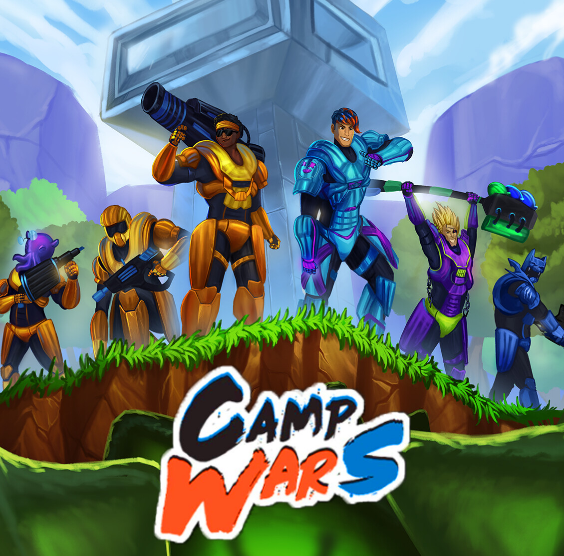 ArtStation - Camp Wars Splash Art #2