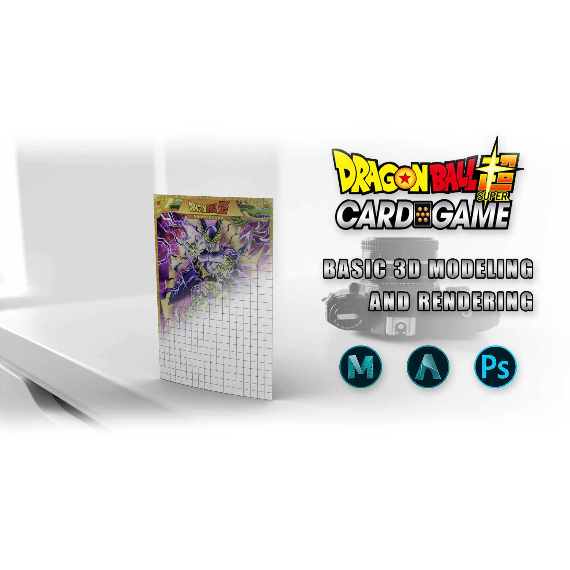 ArtStation - Dragon ball z 3D Card...