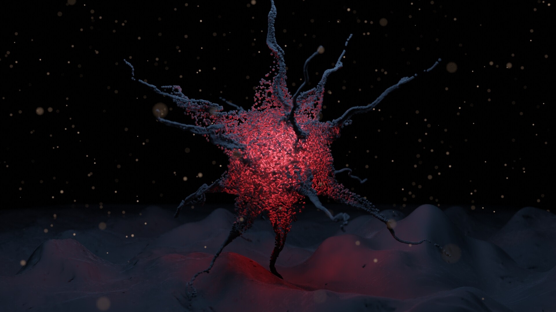 ArtStation - sci- fi_ particles