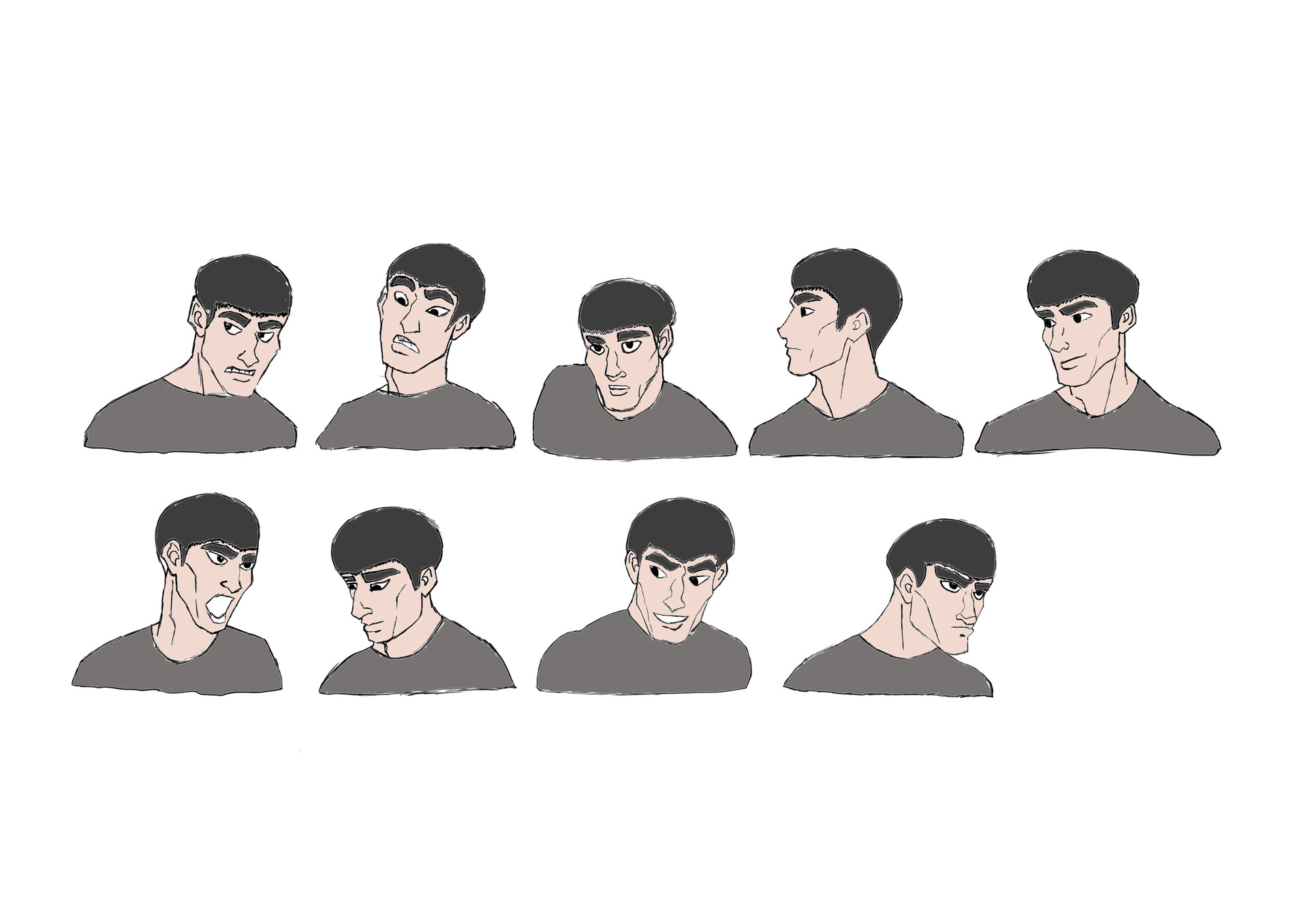 ArtStation - my first artwork in making character designs