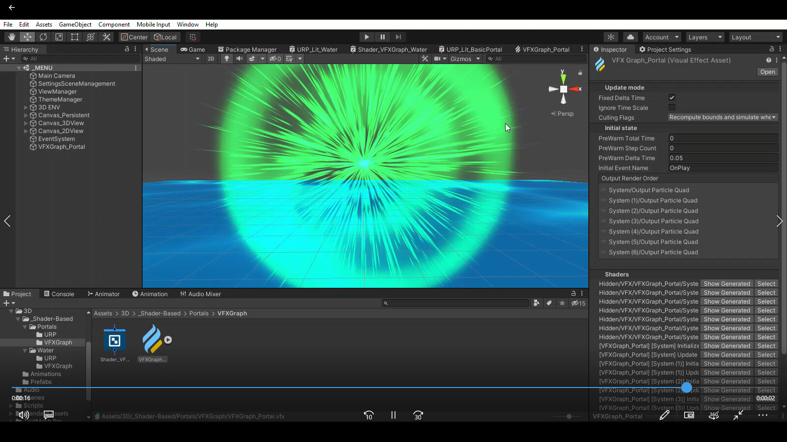 ArtStation - Node-based Acid Burst [Unity ~ Visual Effect Graph]