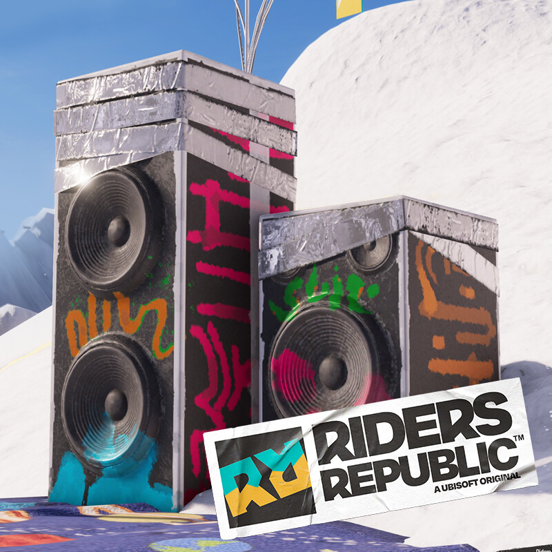 ArtStation - Riders Republic : Speaker