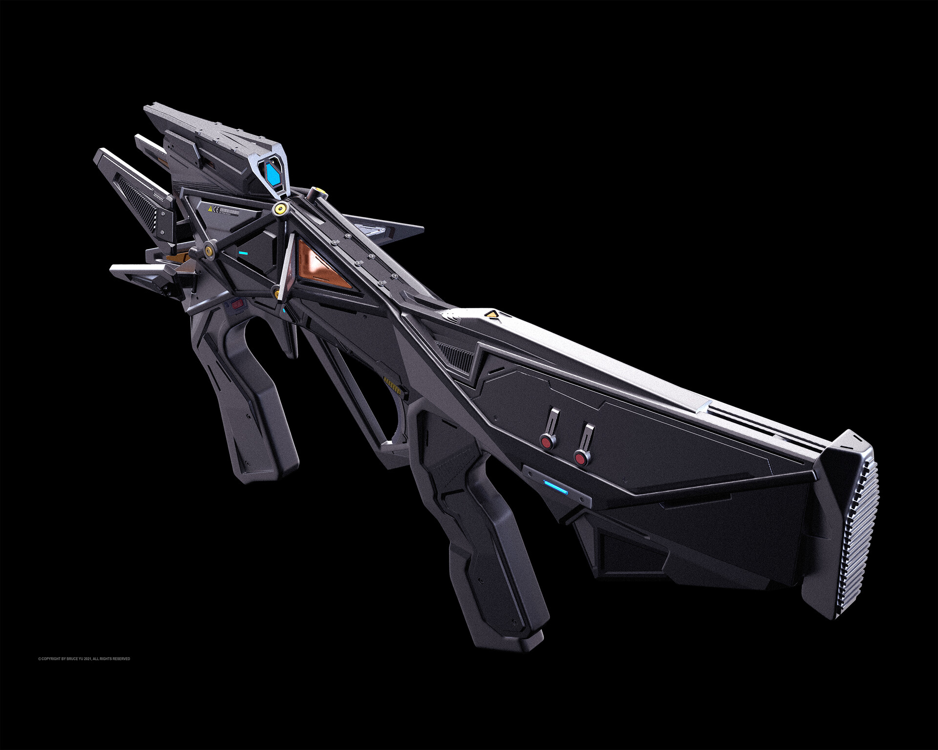 ArtStation - Advanced rifle v2