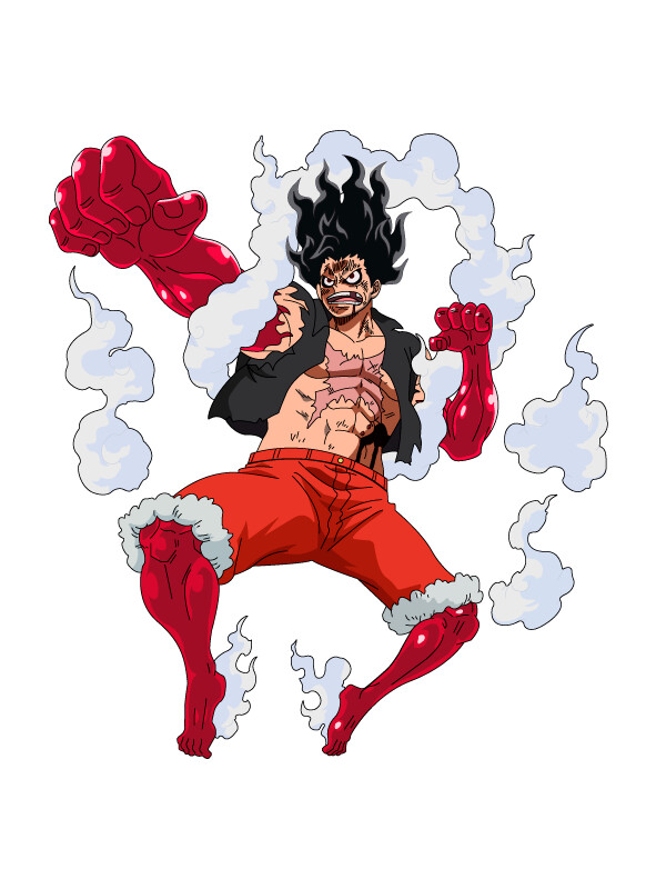 ArtStation - Luffy Four Gear
