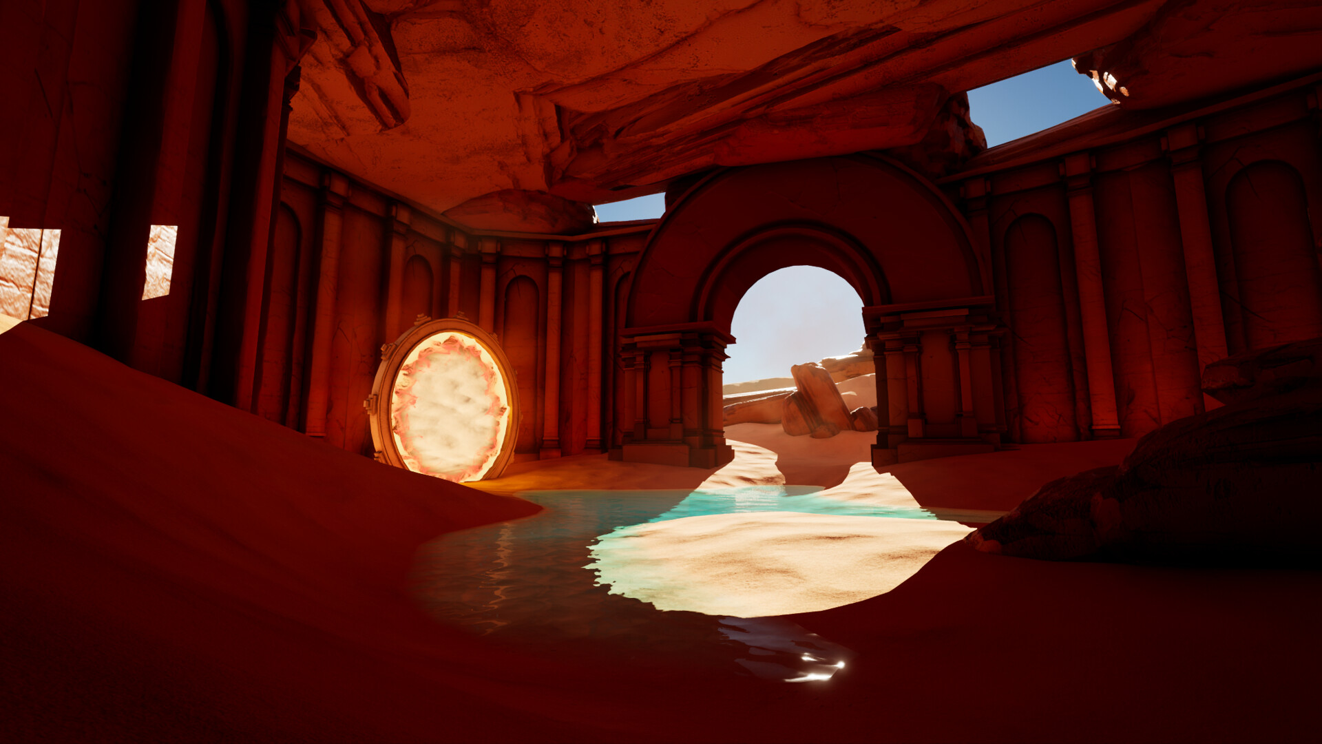 ArtStation - Desert temple game environment