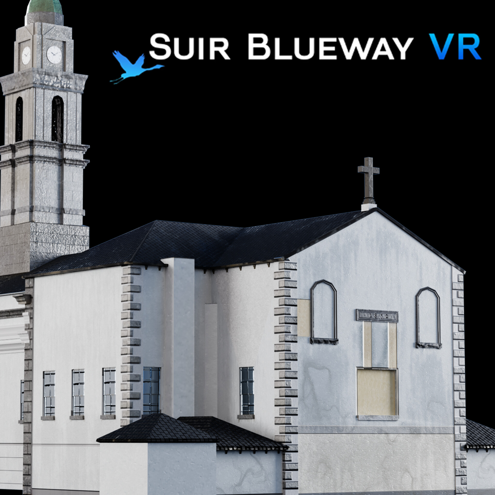 ArtStation - Suir Blueway VR - Clonmel Buildings