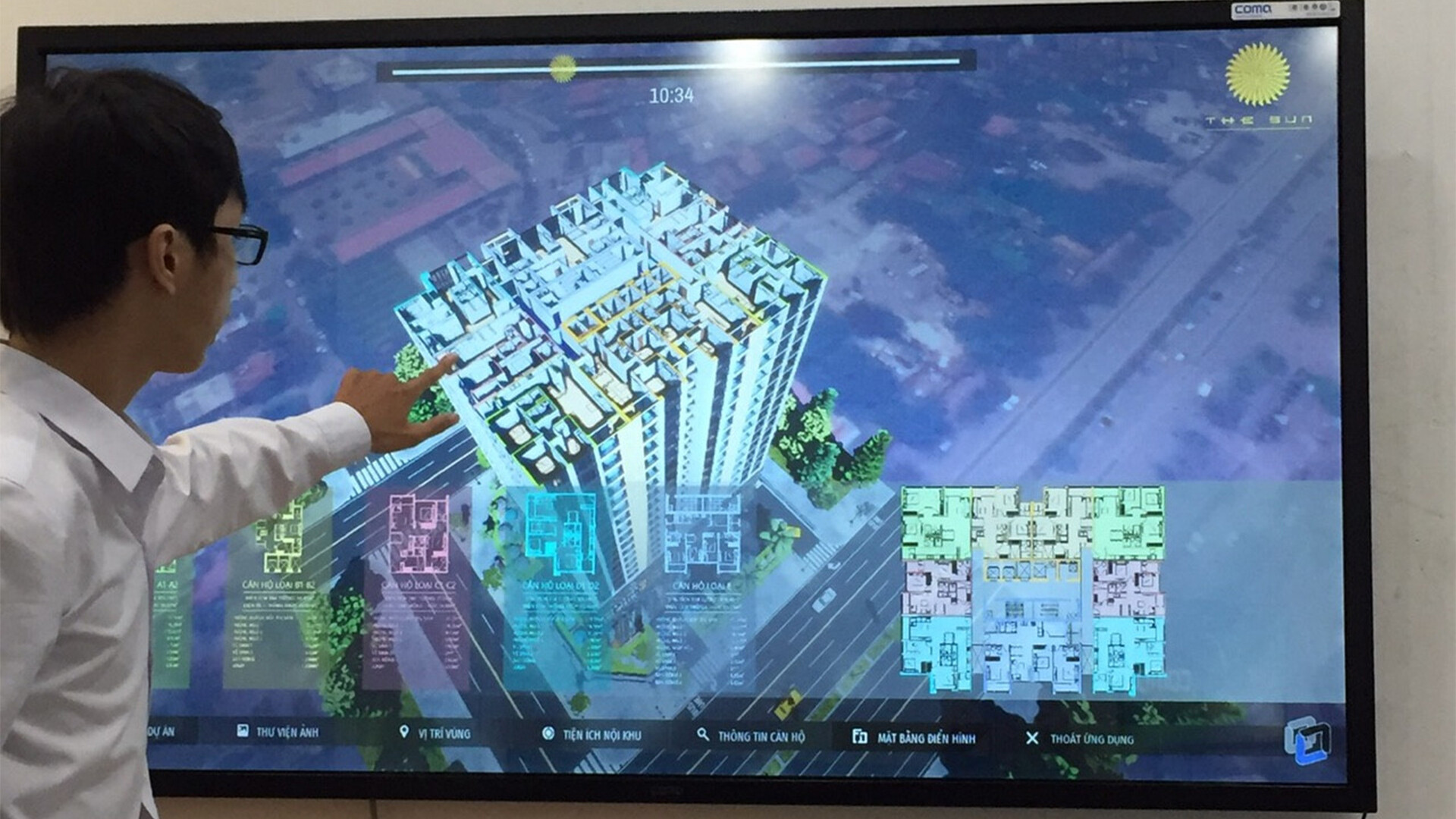 ArtStation - Real Estate 3D Touch Screen