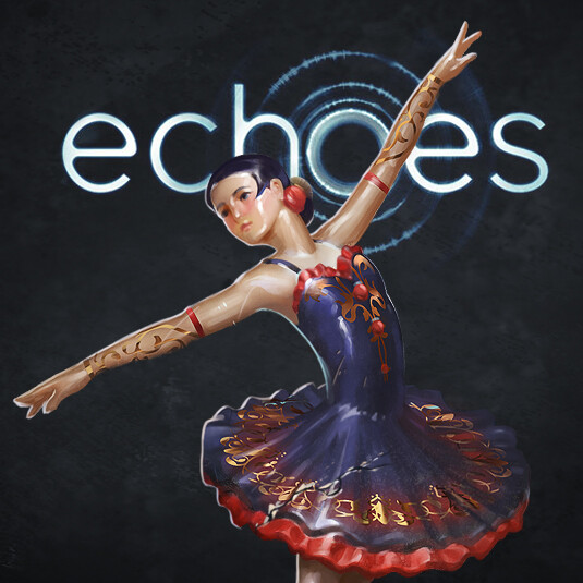 ArtStation - "Echoes: The Dancer" board game items