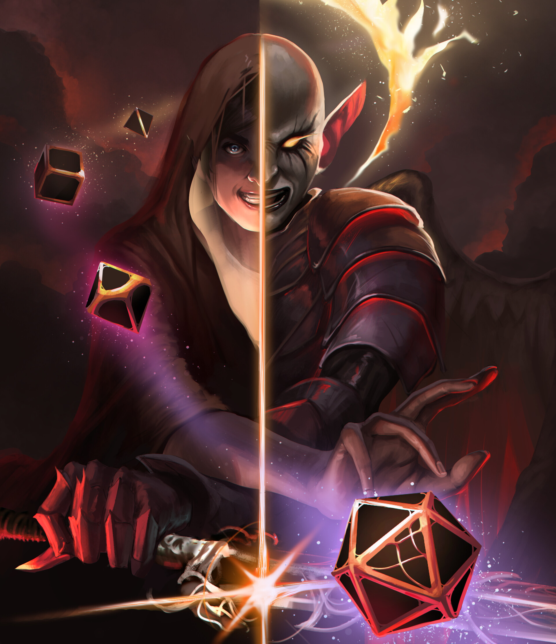 ArtStation - Dungeon Master Attacks!