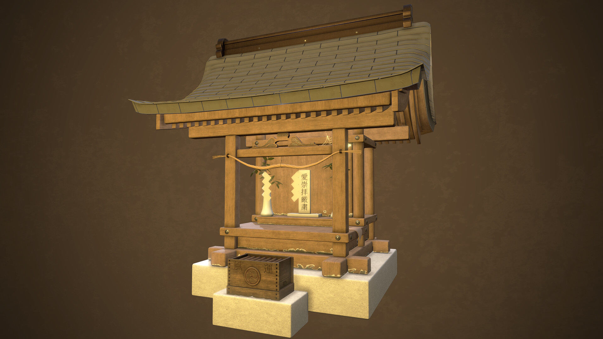 ArtStation - Hokora Shrine