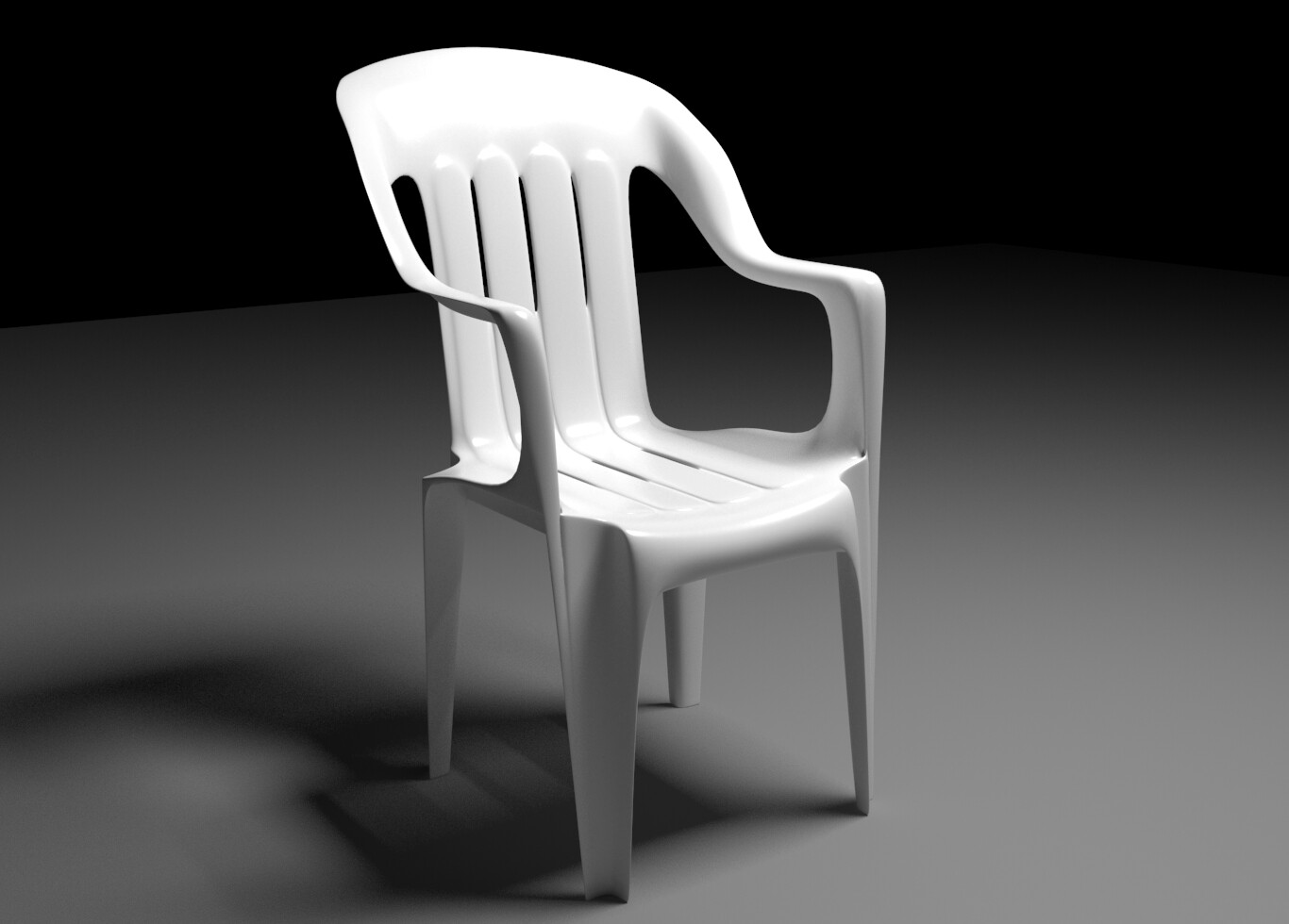 ArtStation - Plastic Chair