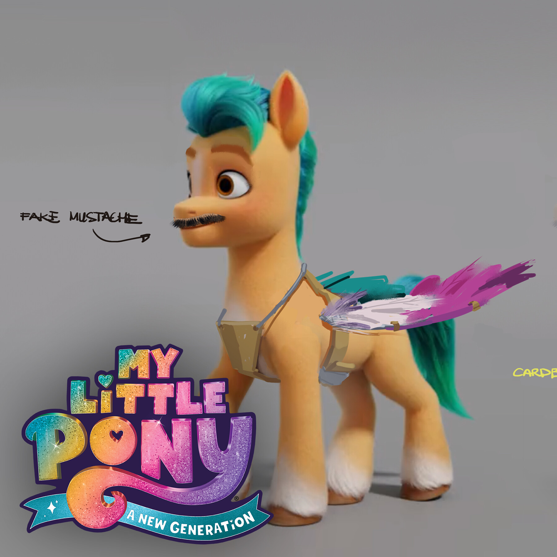 ArtStation - My Little Pony: A New Generation - Sheriff's Disguise Concept