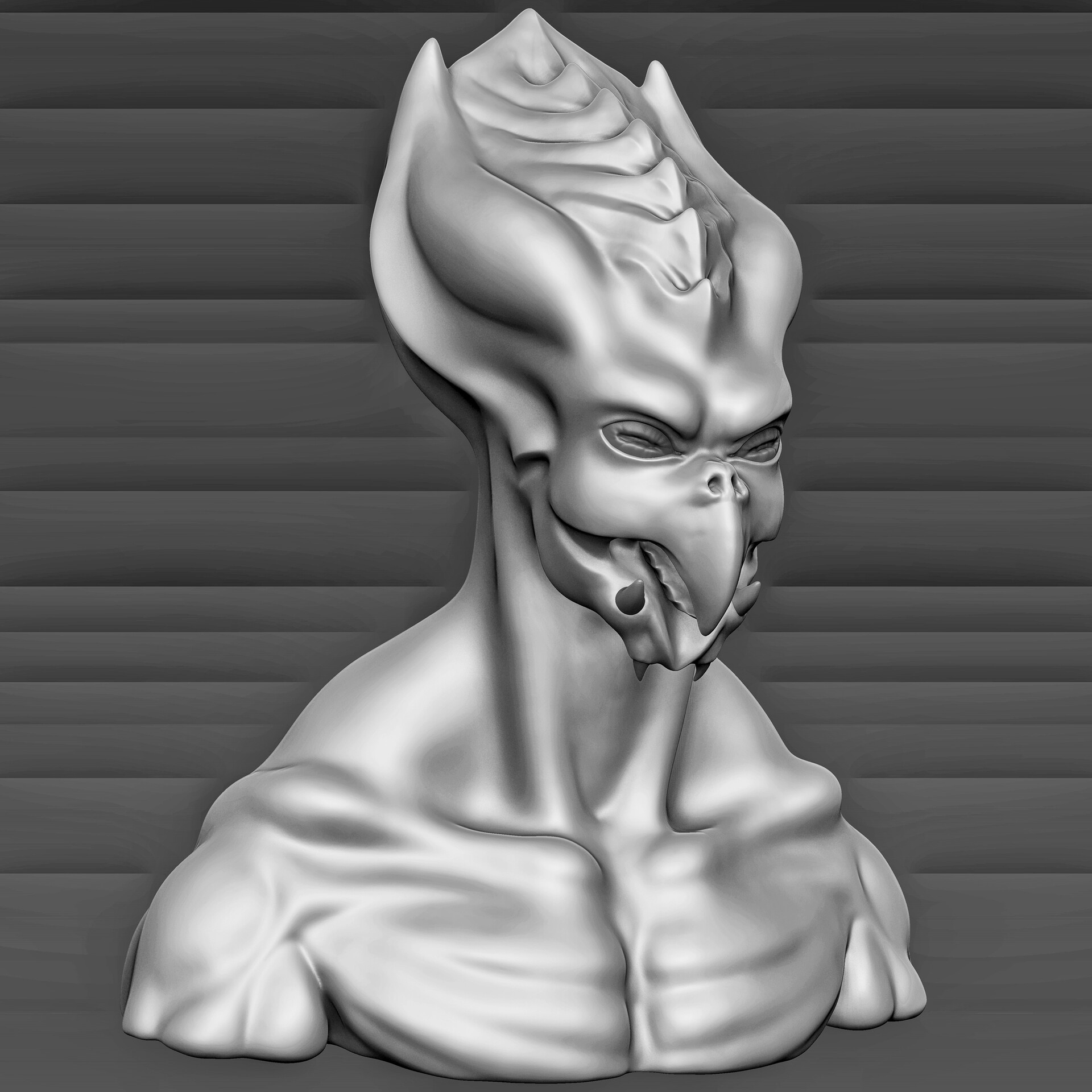 ArtStation - Humanoid Creature