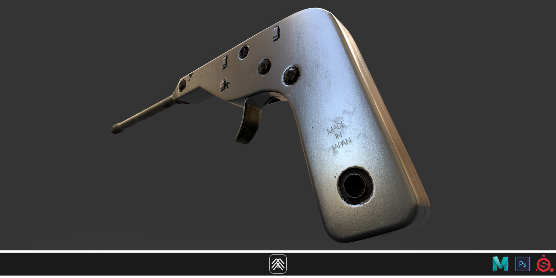 ArtStation - spark_gun (kitchen prop)