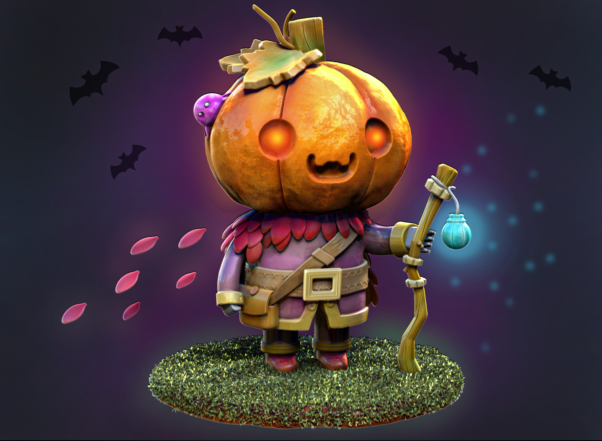 ArtStation - Magic Pumpkin