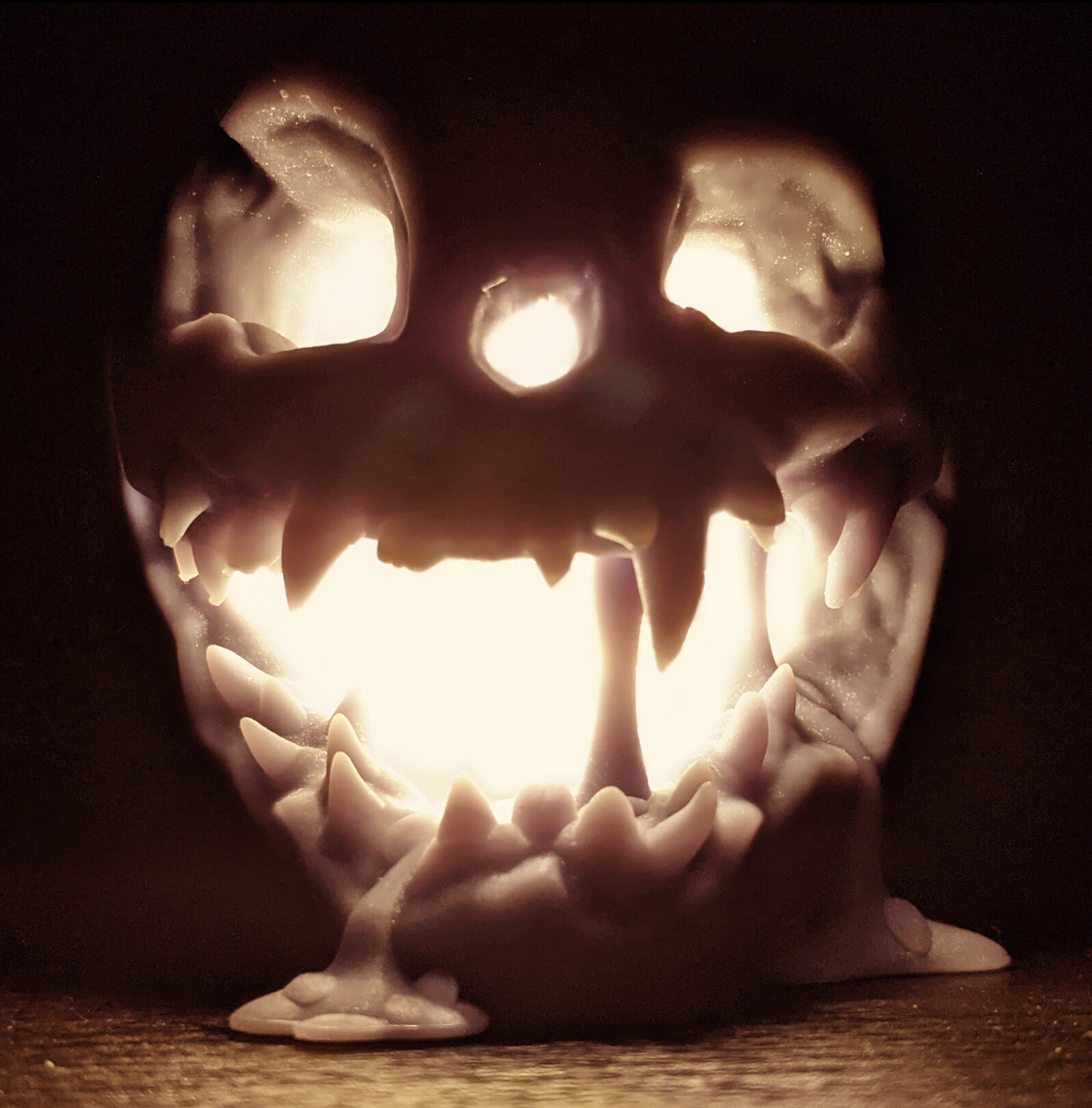 ArtStation - 3D Printed Halloween Jack-o'-lantern