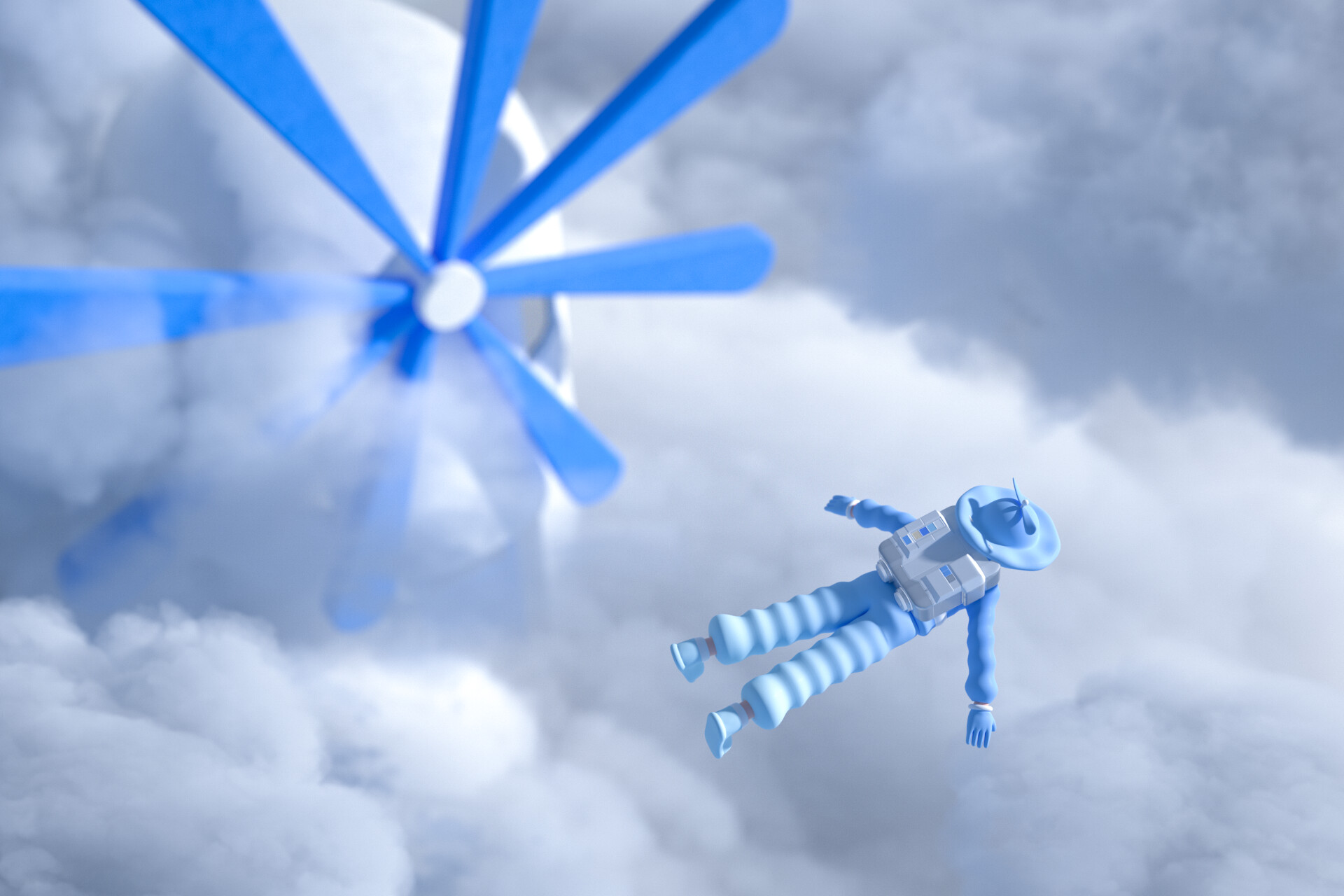 ArtStation - Cloud Maker_Up in the cloud