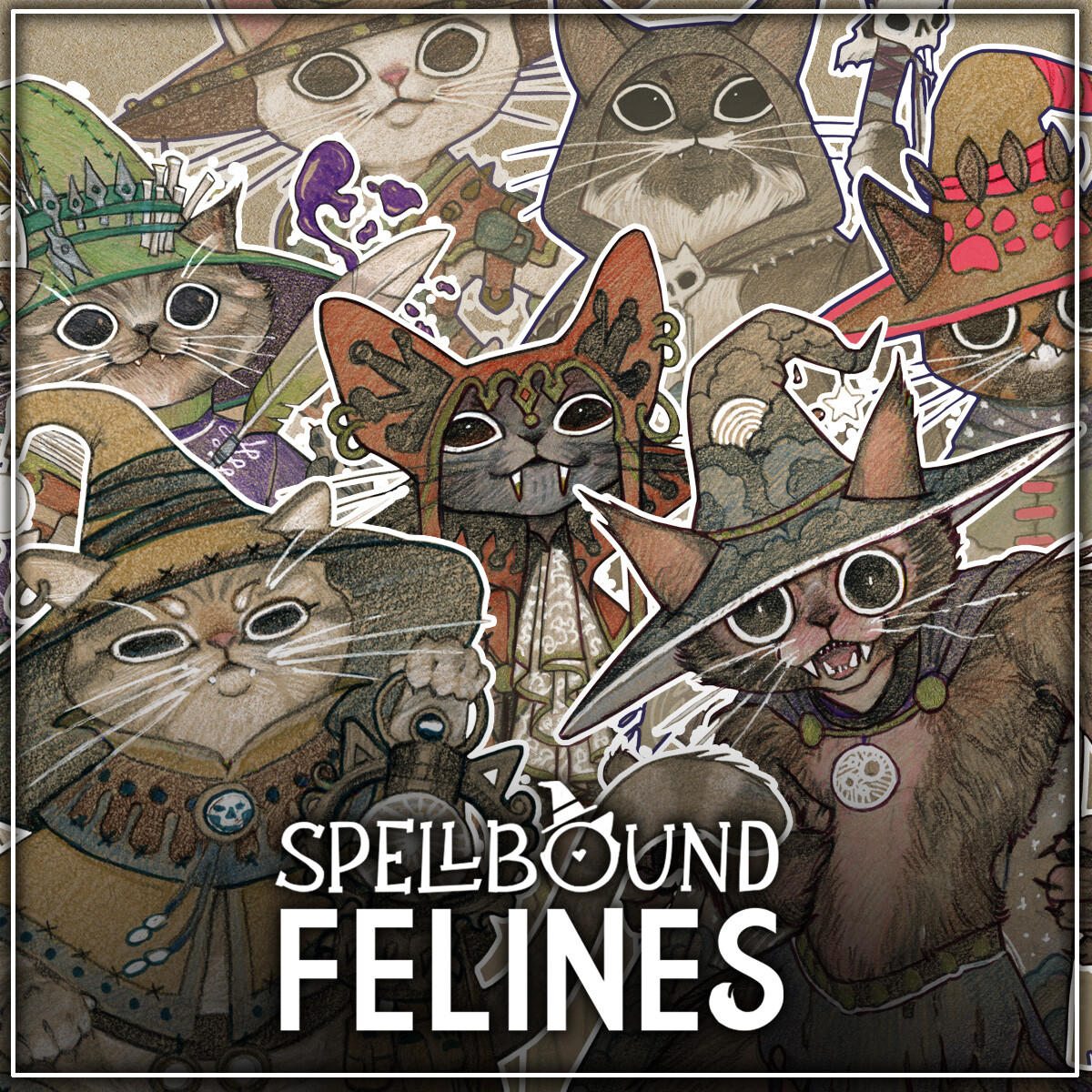 ArtStation - Spellbound Felines Series