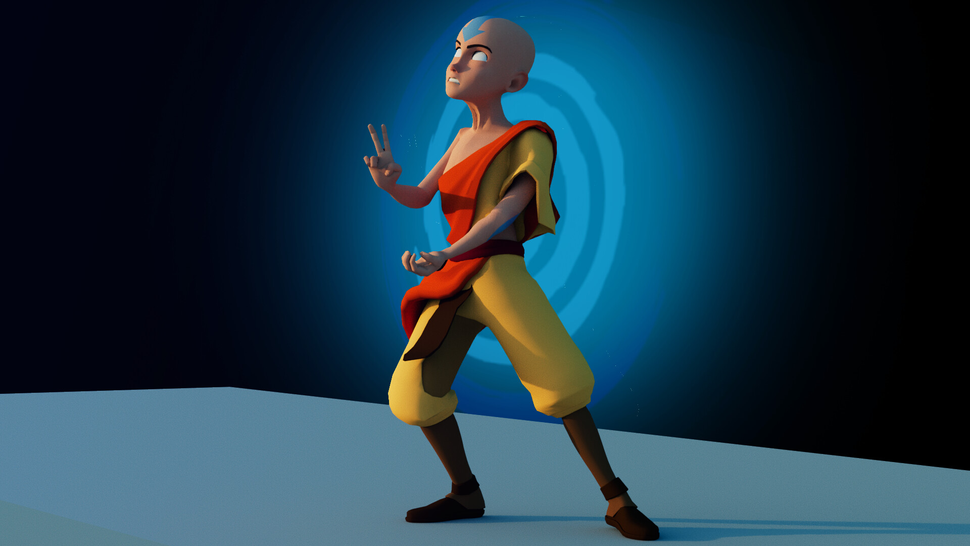 ArtStation - Avatar Ang is bored