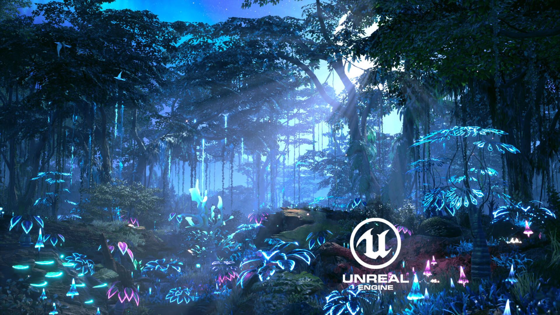 ArtStation - [UE4] Magic Moon Forest