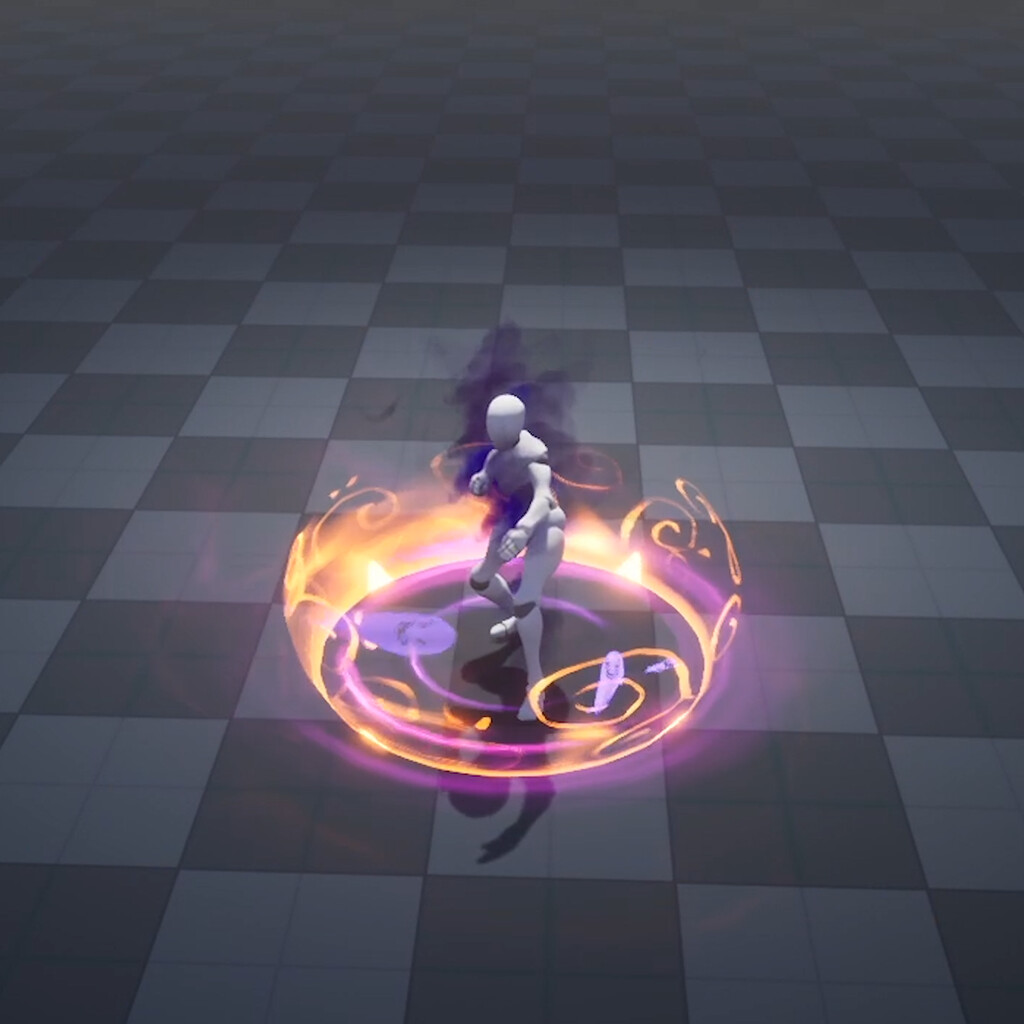 ArtStation - VFX Halloween Aura